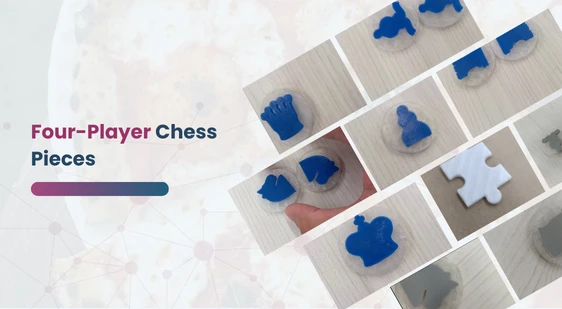 Four-Player Chess Pieces Dataset for Advanced AI Training