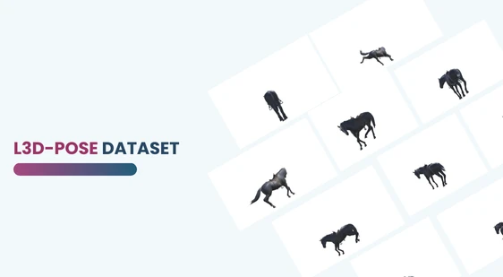 L3D-Pose Dataset: 2D-to-3D Pose Lifting for Animal Studies