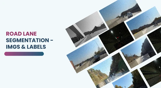 Road Lane Segmentation Dataset for AI Training