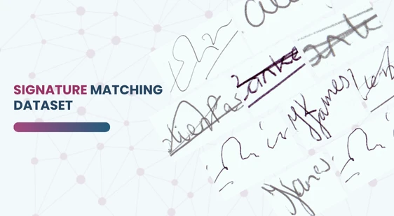 Signature Matching Dataset Genuine Vs Forged Signatures